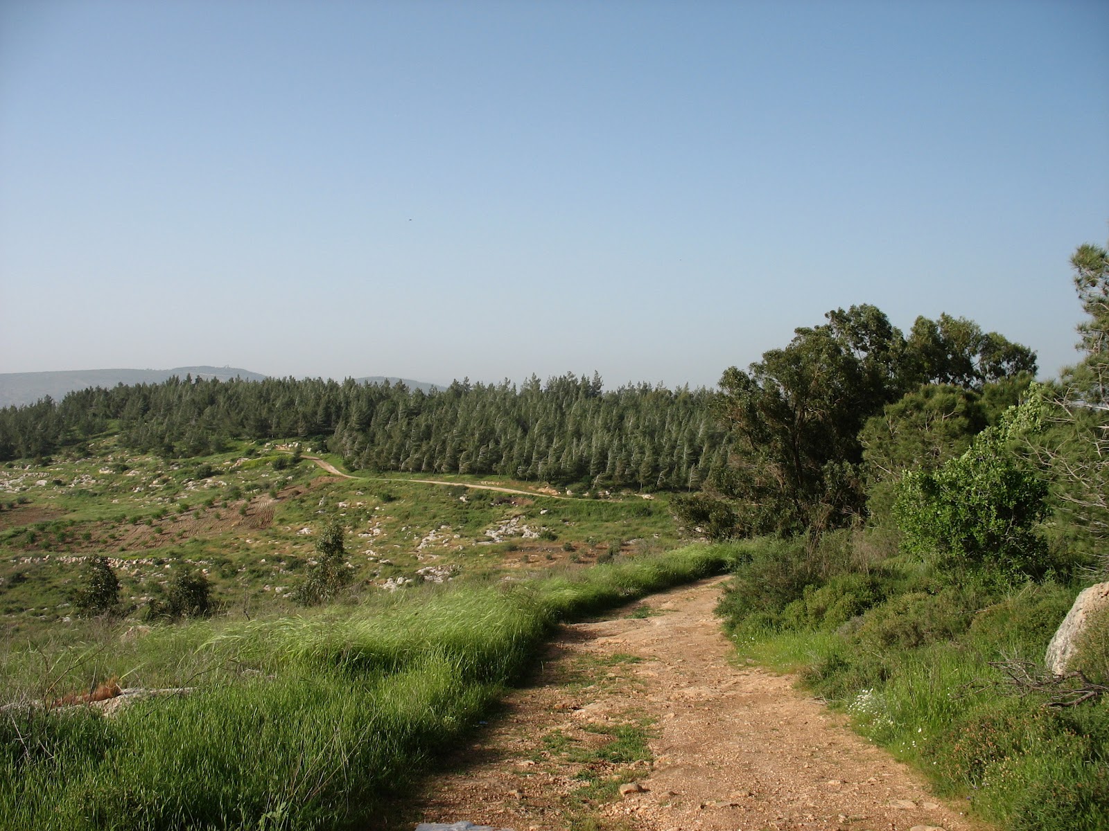 Tramping in Israel: שביל ישו - יום 1 (מנצרת לאילניה)