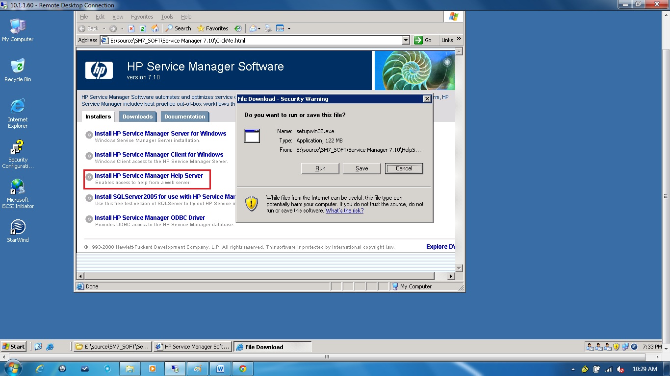 Remote Infrastructure Management: Installing and Configuring HP Service ...