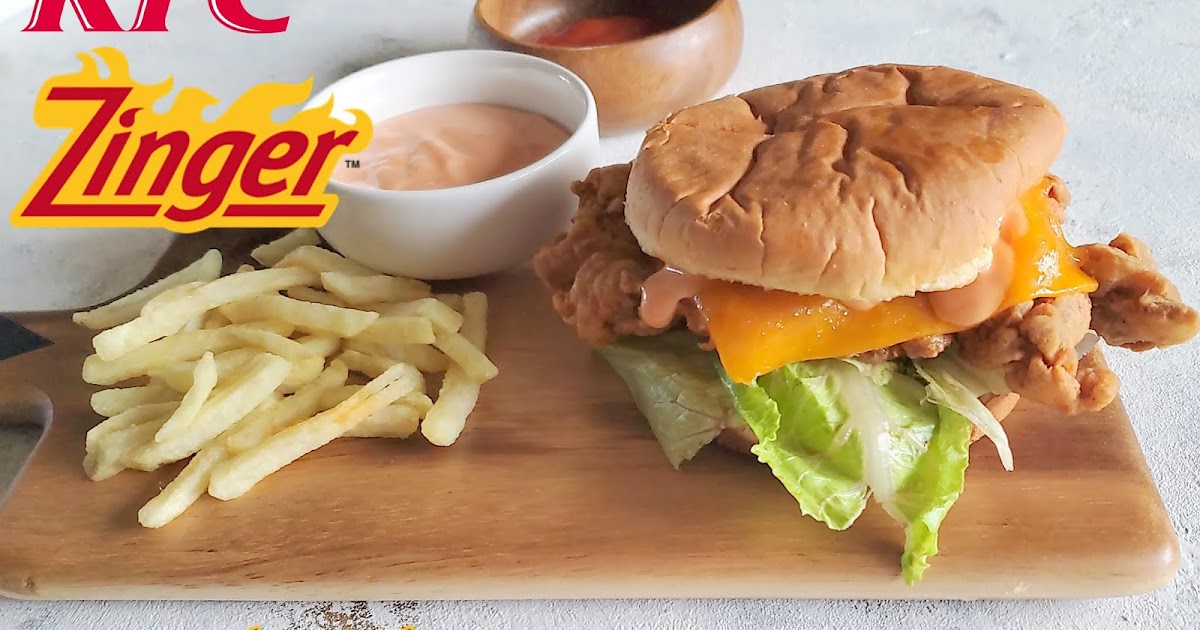 morEwish Cuisine by Mahwish: Crispy Chicken Burger aka زنگر برگر Zinger ...