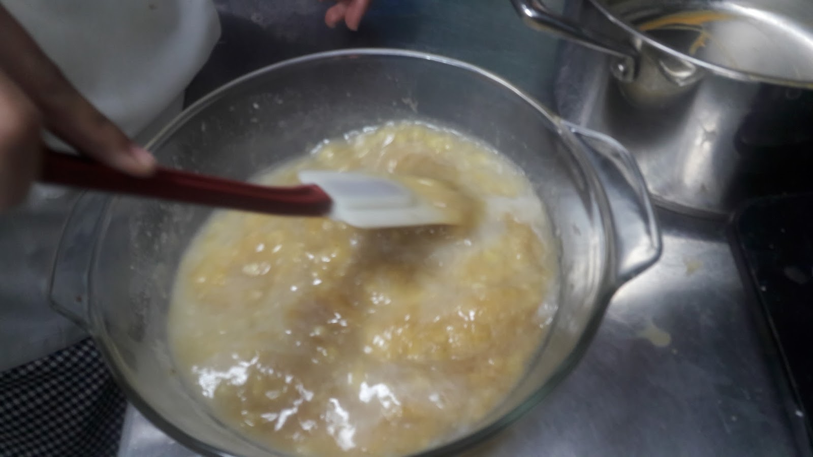 HELADO DE DULCE DE LECHE Y SORVETO DE BANANA