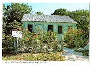 Postcards Journey: Cayman Islands - Hell , Post Office
