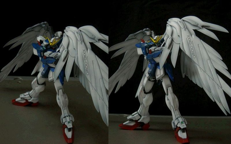 HG 1/144 Wing Gundam Zero Custom EW customized build