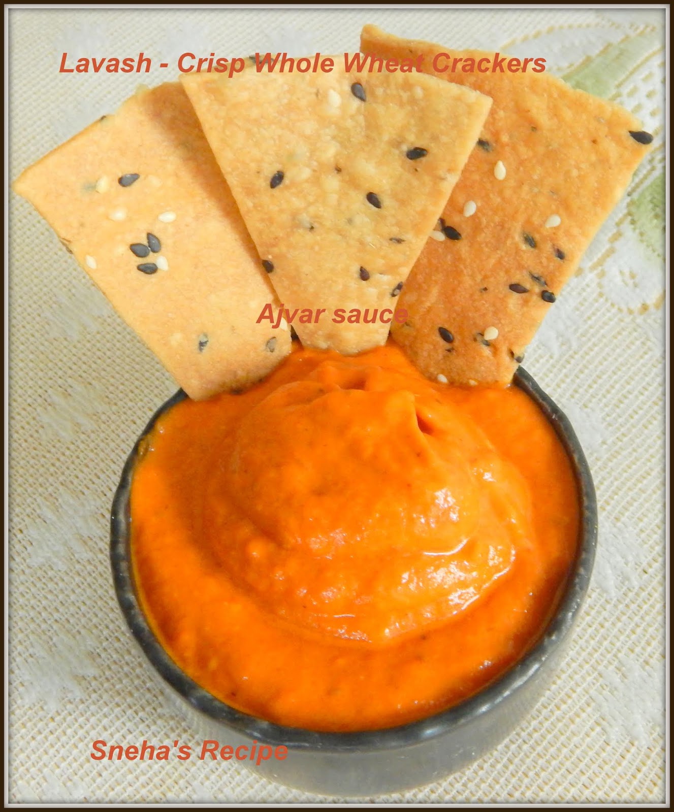 Lavash#BreadBakers - Sneha's Recipe