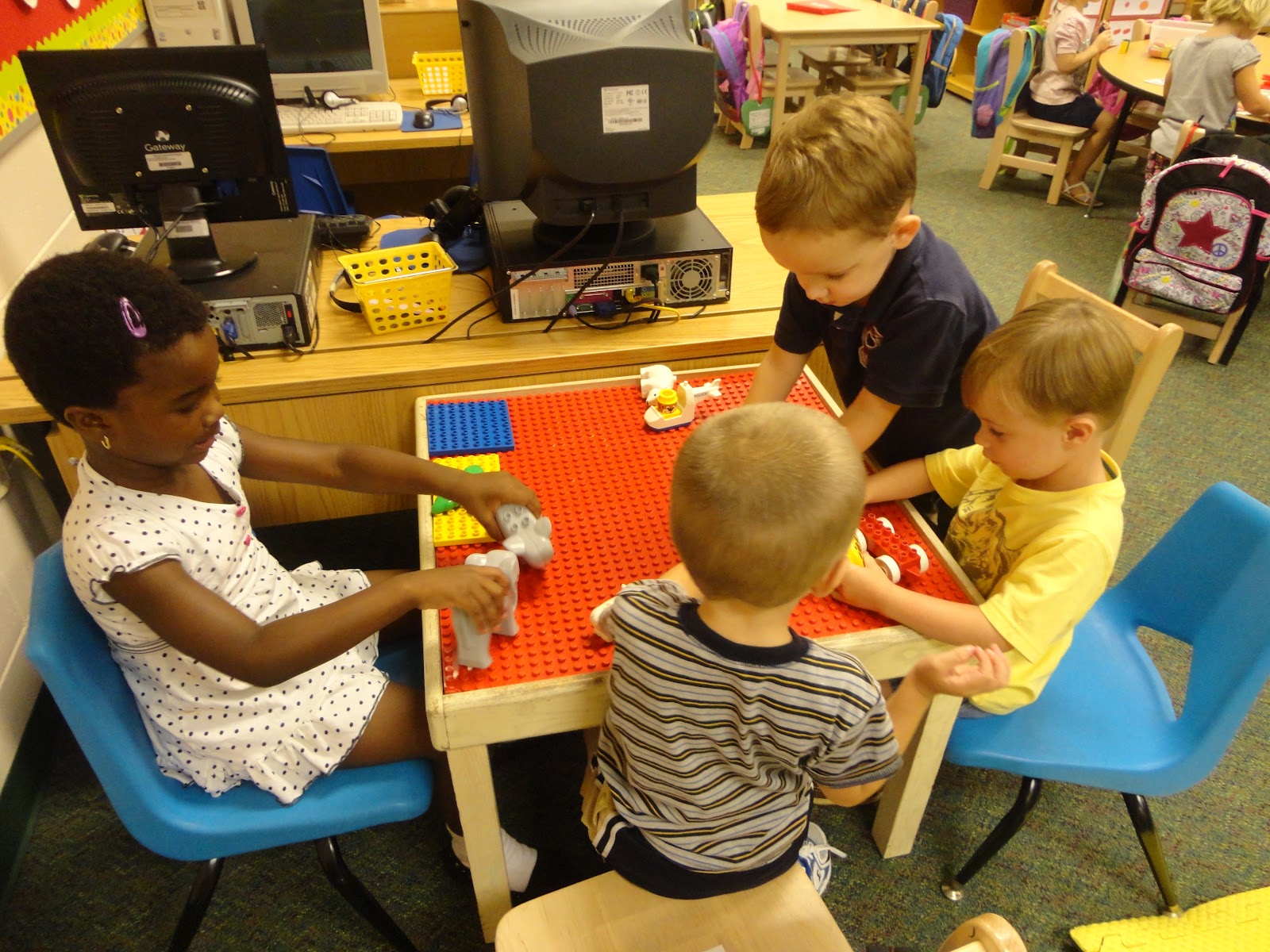 We are WILD about Pre-K!: Playing in Centers!