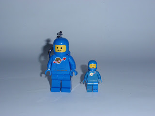 Toy A Day: Lego Classic Space Minifig Keychain with Light