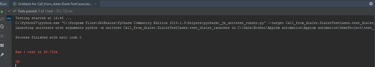 Mobile Application Testing: Framework Using APPIUM with Python scripting