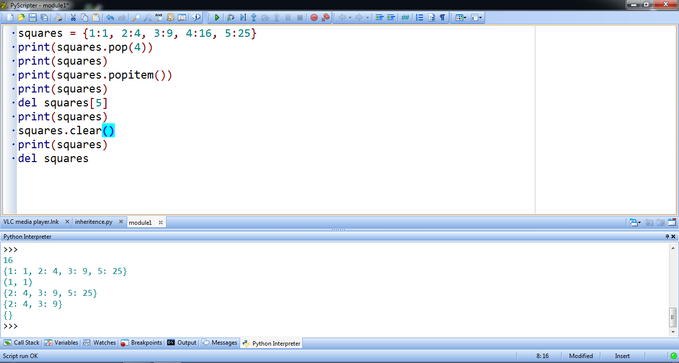 Dictionary and Tuples in Python