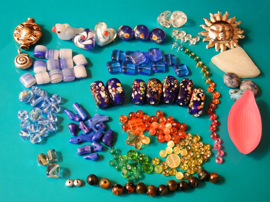 Toltec Jewels: Bead Table Wednesday: Kalmbach Books, BOC Charm Swap ...