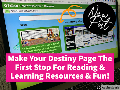 Destiny Library School Page