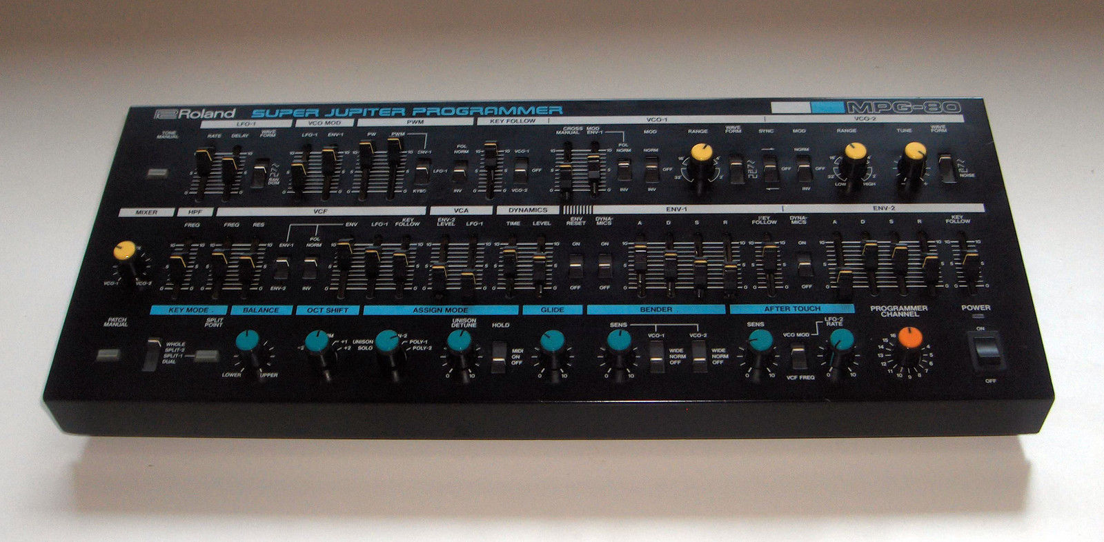 MATRIXSYNTH: Roland MPG-80 Super Jupiter Synthesizer Programmer