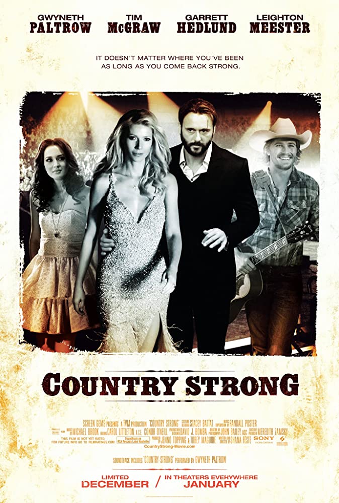The Digital Teacher: Country Strong : a film where Gwyneth Paltrow is ...
