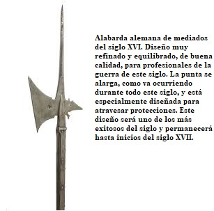 LA ALABARDA, una breve historia de un arma con muchas Historia
