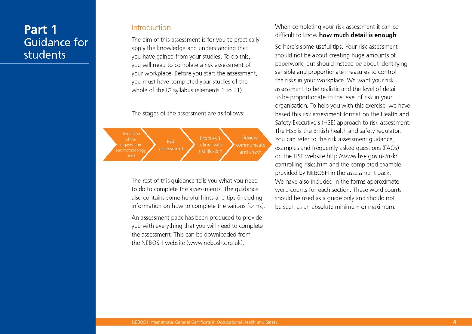 Health, Safety, Environment (HSE): New Nebosh IGC2: Risk Assessment ...