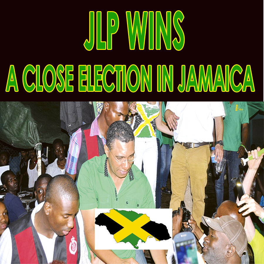 PANDEMONIUM in JA : Jamaica Labor Party (JLP) WINS THE Election in ...