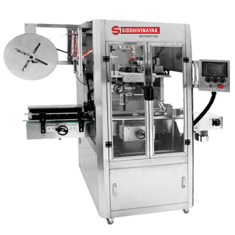 Automatic Shrink Sleeve Applicator Machine