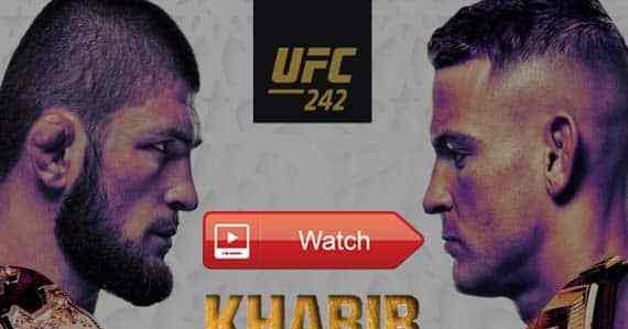 Click=>>UFC 242 Khabib vs Poirier Live