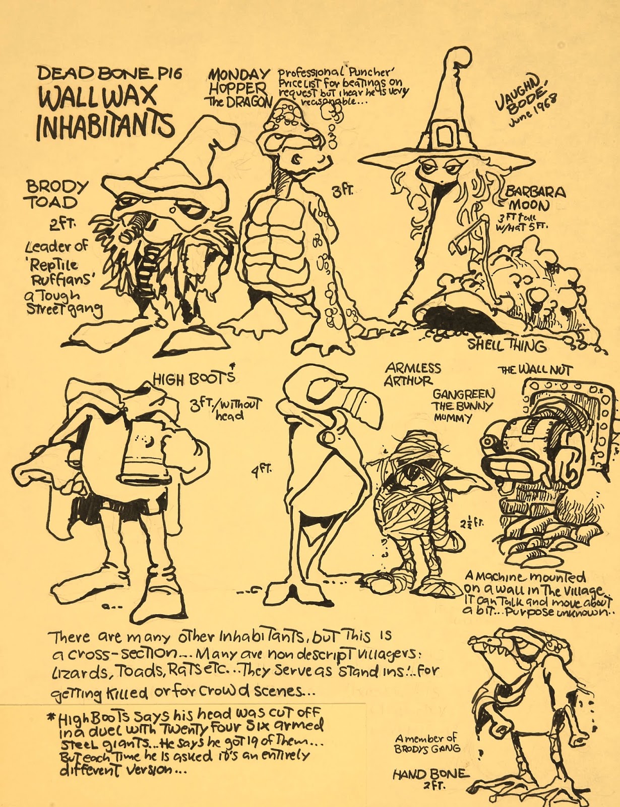 Cap'n's Comics: Deadbone Mountain by Vaughn Bode