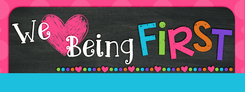 We Heart Being First | Designs By Kassie