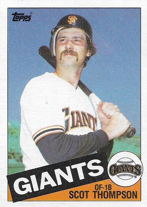 1985 Topps: #646 - Scot Thompson