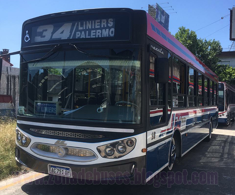 Colectibus - Zona de Buses: LINEA 34