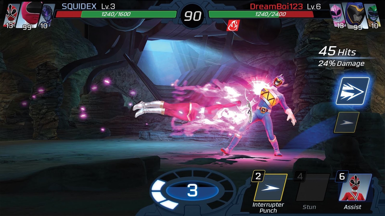 Henshin Grid: Power Rangers Legacy Wars Game Review (June 2017)