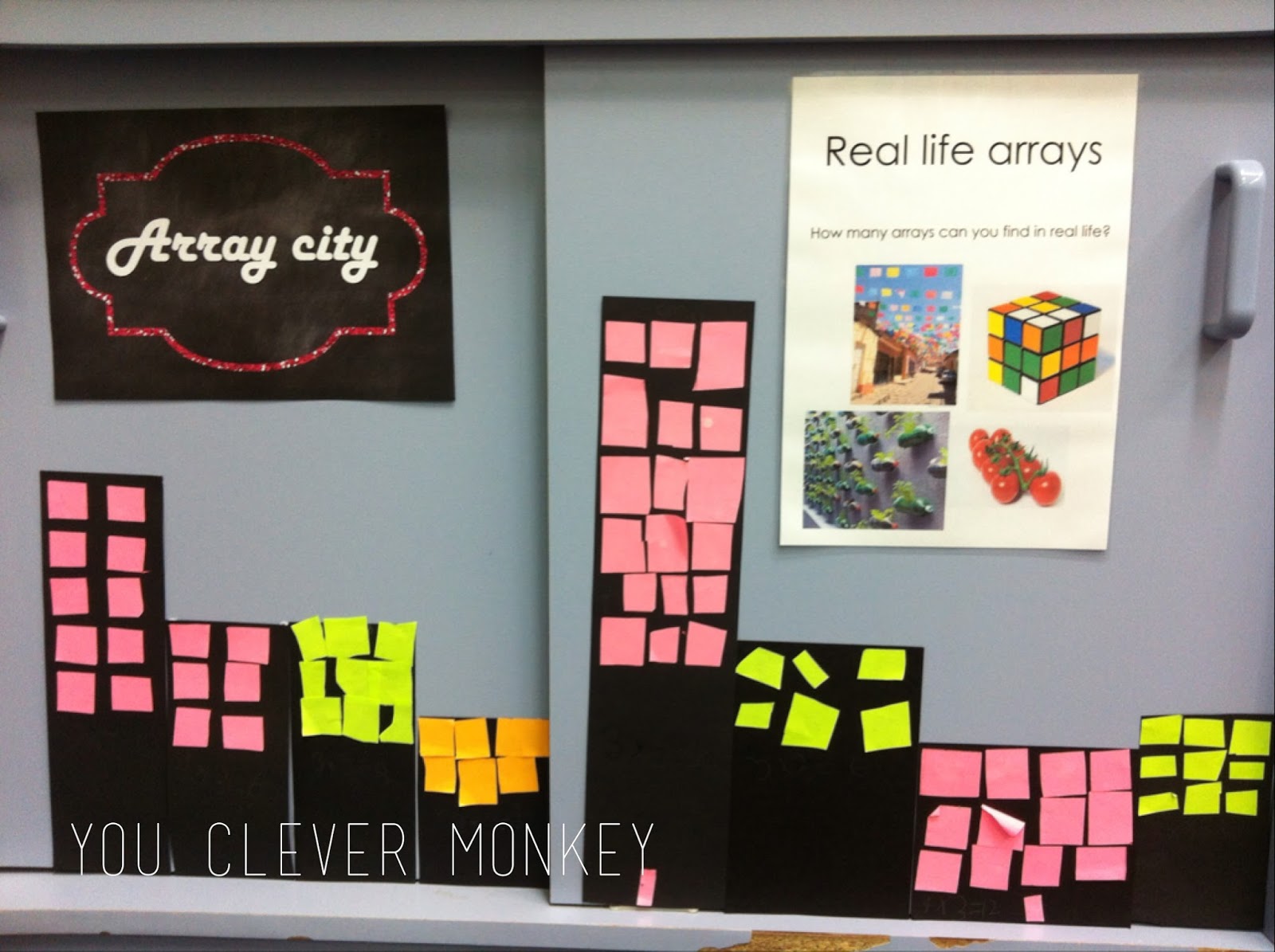 you clever monkey: Arrays in real life