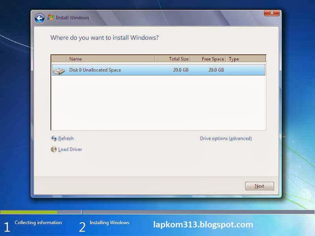 Cara Install Windows 7 di laptop Lengkap Dengan Gambar ~ Windows 7 ...