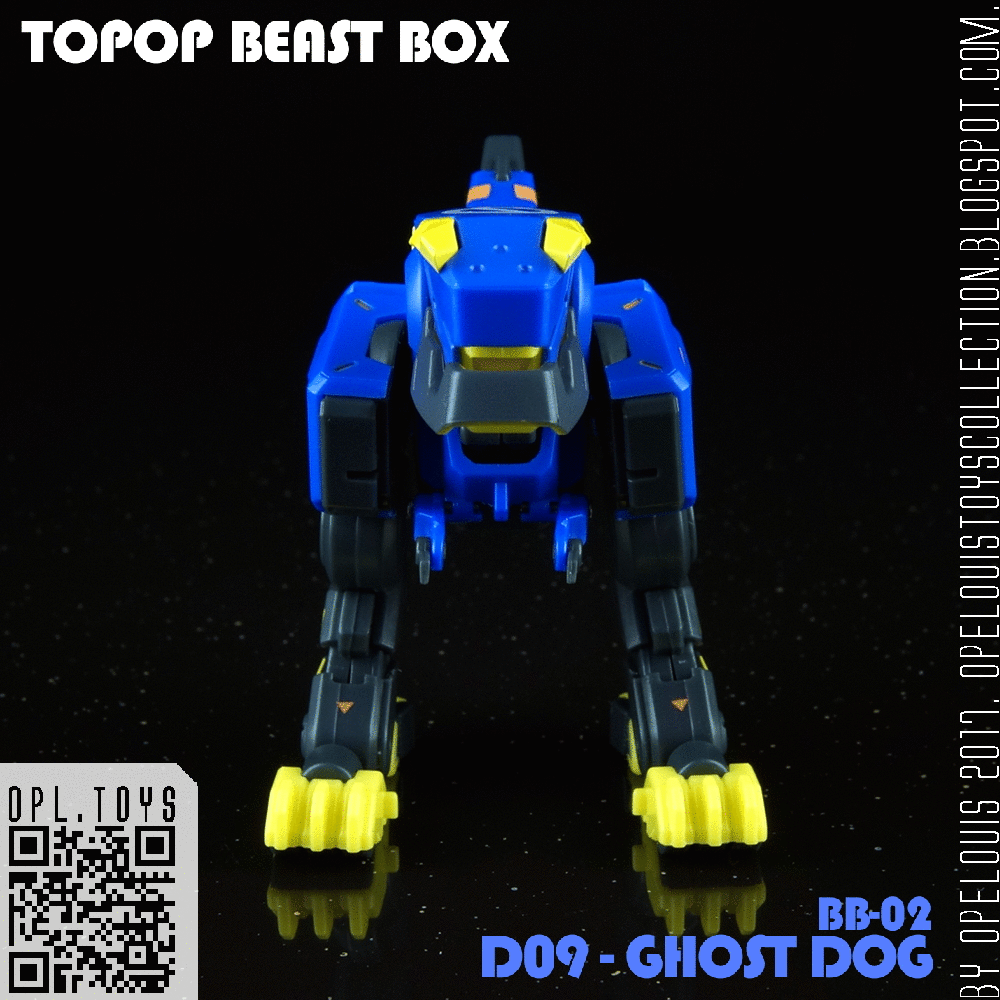 Opelouis's Toys Collection: TOPOP Beast Box, D10 DIO & D09 Ghost Dog ...