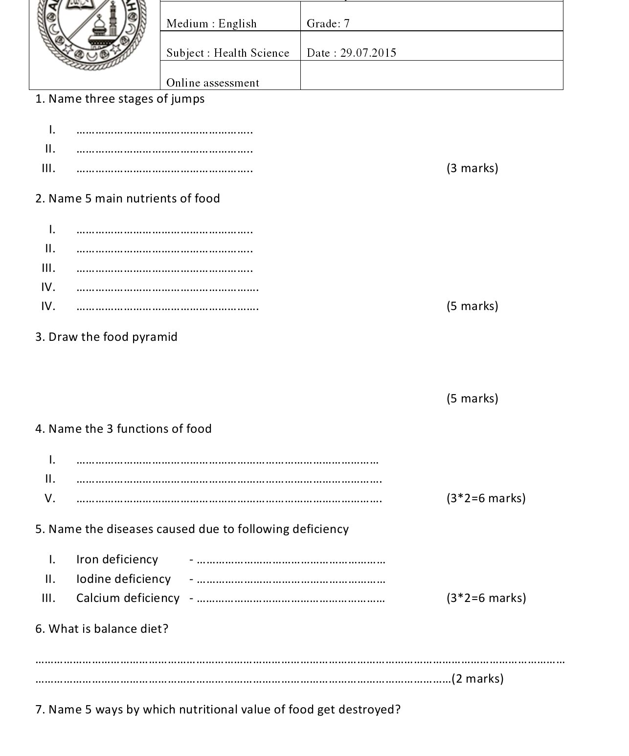 Ruwanwella Royal College Lessons Gallery Grade 7 Health And Physical ruwanwella-royal-college-lessons-gallery-grade-7-health-and-physical