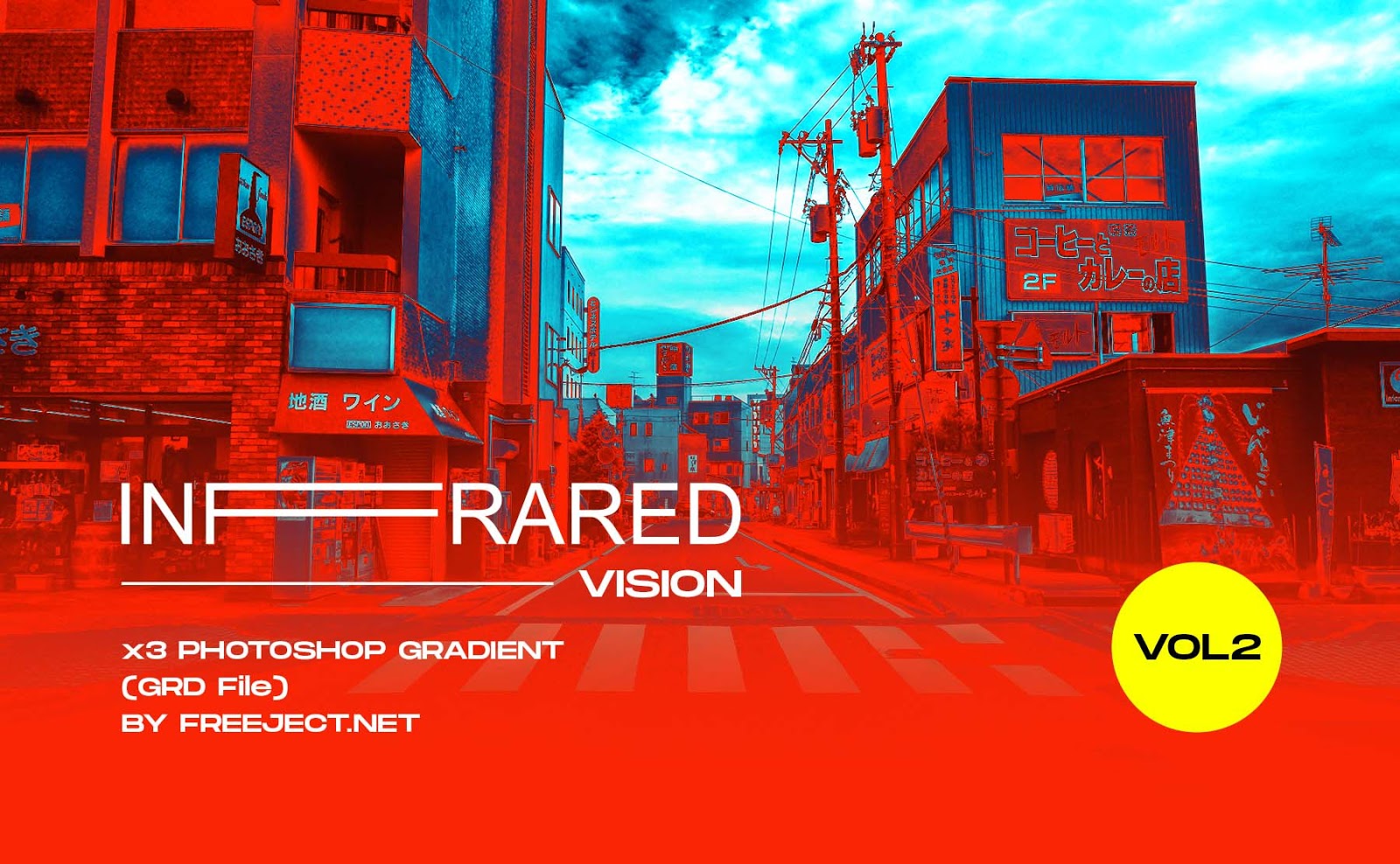 Free Infrared Vision VOL 02 Photoshop Gradient
