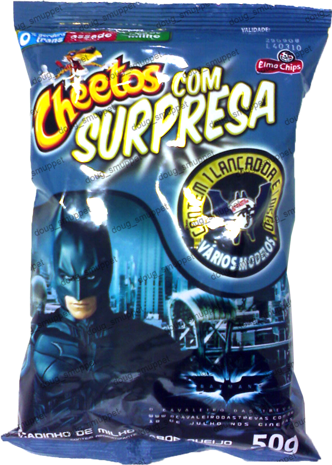 Coleções Elma Chips: Cheetos com Surpresa - Batman