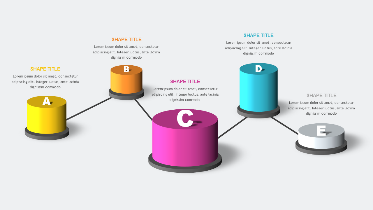 free download template Cylinder Connect PowerPoint Templates unduh ...