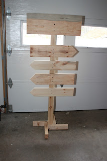 Woodified: Directional Signage and Posts