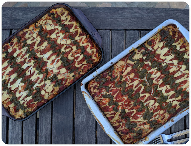 Vegan Eats and Treats!: A Birthday with Lasagna, Spumoni & Spritz!