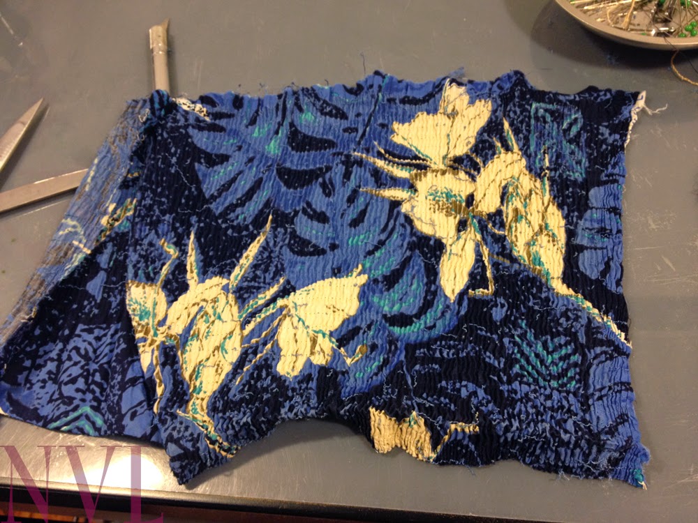 NewVintageLady: Clothing restoration: Repairing rotted shirring pt 1