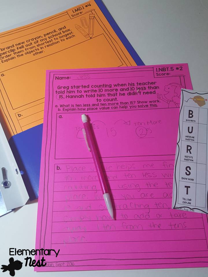 All About Integrating Writing In Math