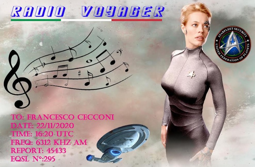 RADIOASCOLTO LISTEN TO THE WORLD: QSL FROM RADIO VOYAGER, 6312 KHz AND ...