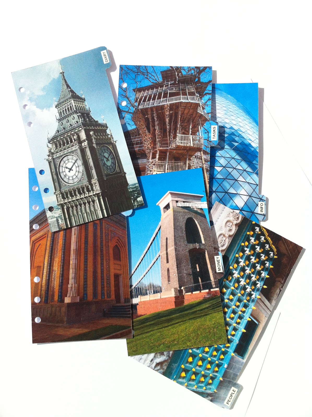 My Life All in One Place: My new set of Filofax dividers