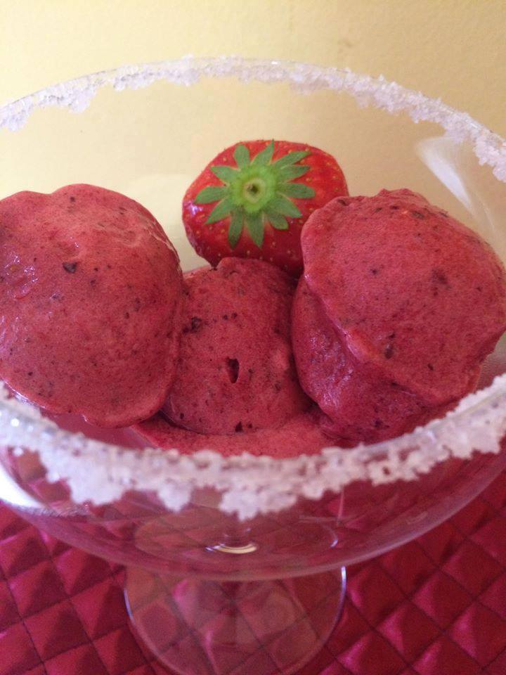 Recette des sorbets aux fruits rouges fait maison