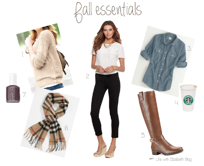 Fall Essentials - The Blush Magnolia