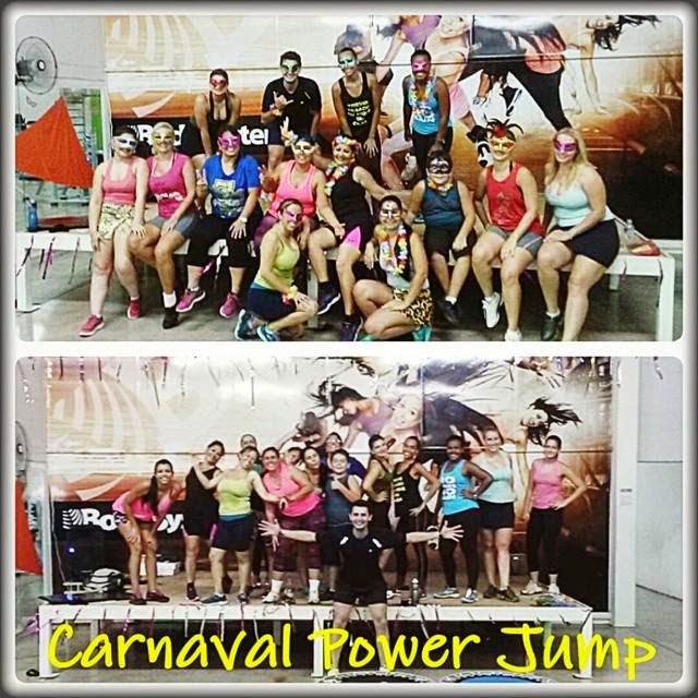 Carnaval no Power Jump - Pâm Focada na Dieta