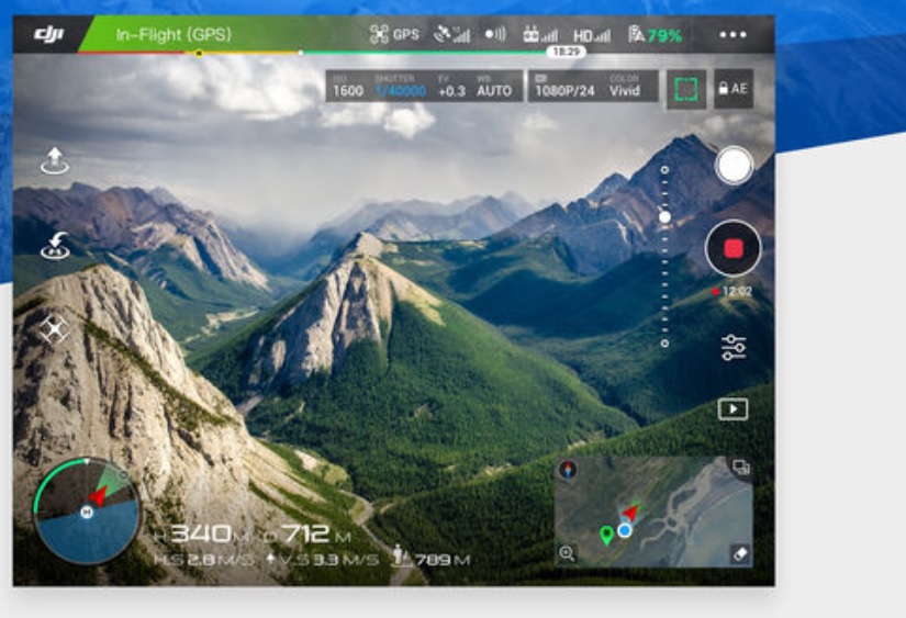 DJI GO 4.01: SpotLight Pro mode per l'Inspire 2 e Cinematic Mode più ...
