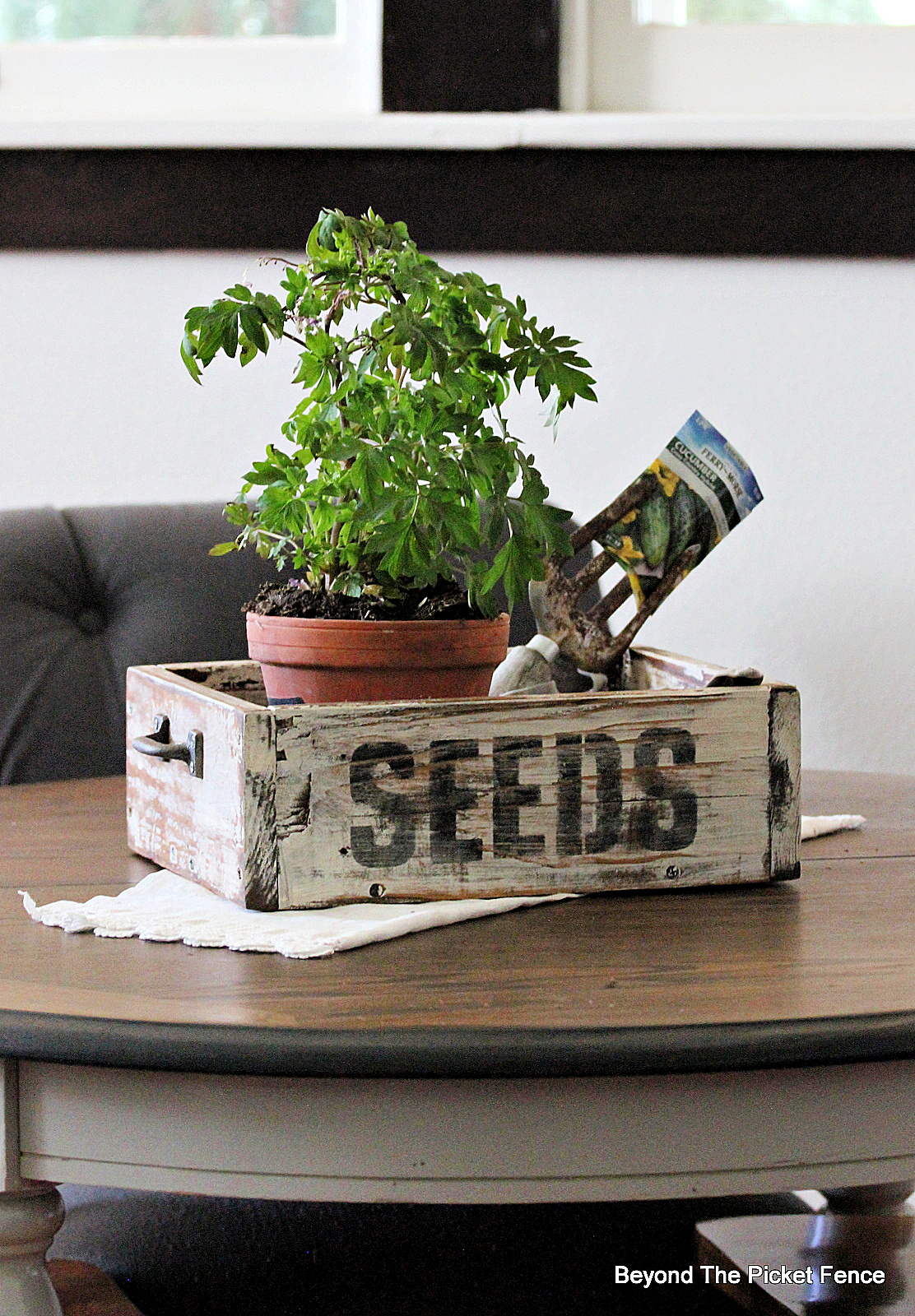 Beyond The Picket Fence: Seed Crate