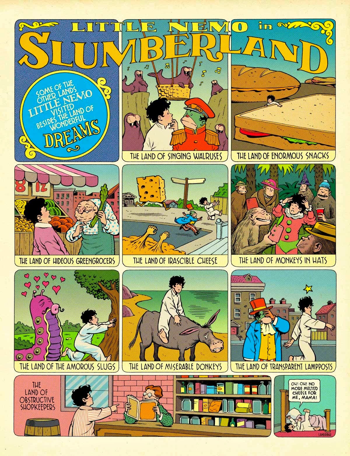 Mike Lynch Cartoons: New LITTLE NEMO Comics: LITTLE NEMO: DREAM ANOTHER ...