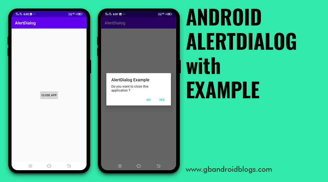 AlertDialog Explanation with an Example in Android