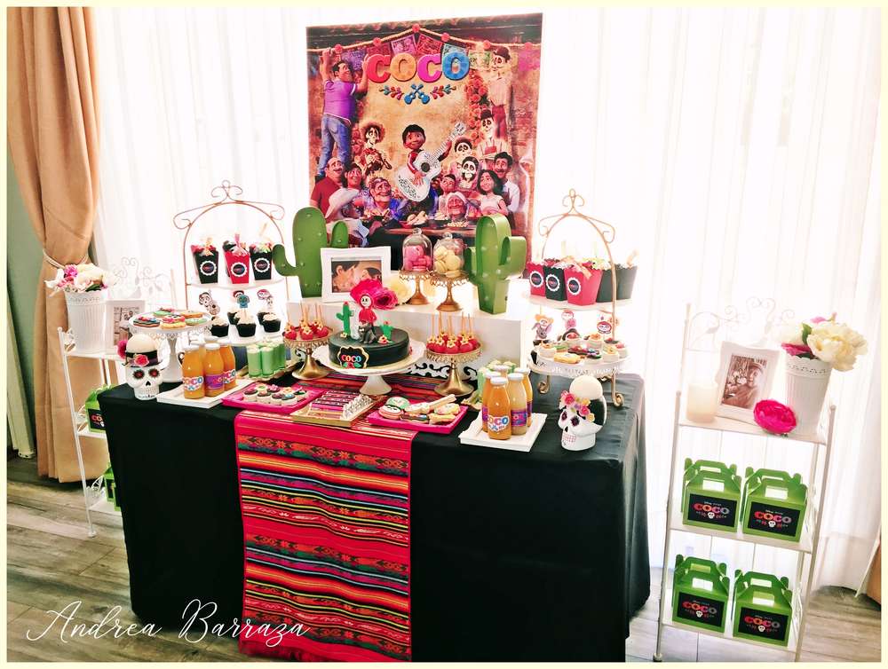 Ideas de decoración para fiesta Coco