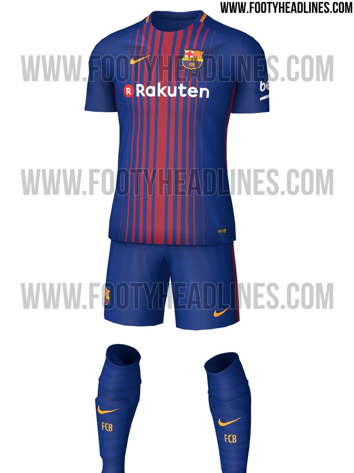 Fc Barcelona New Kit 2017