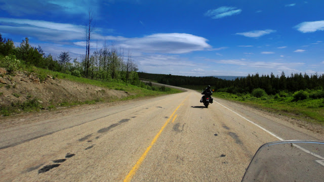 Riding the USA: Day 7 - Hinton, Alberta - Charlie Lake, British Columbia