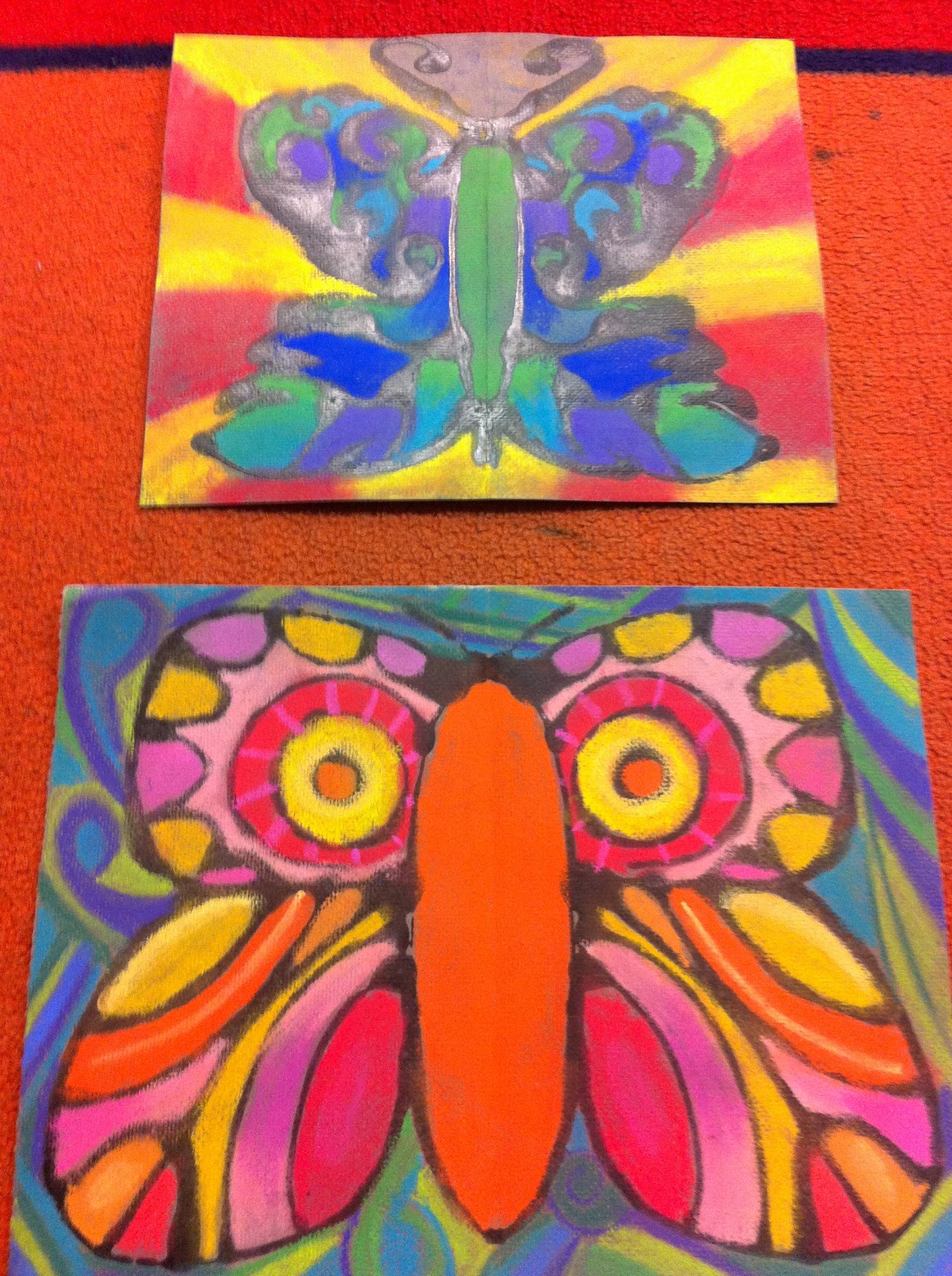 Drip, Drip, Splatter Splash: Butterfly Art