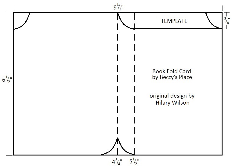 Beccy's Place: Tutorial - Book Fold Cards